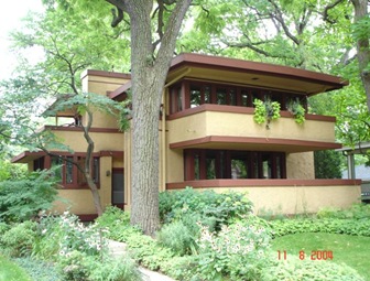 Not PC: Mrs Thomas Gale House - Frank Lloyd Wright (1904)